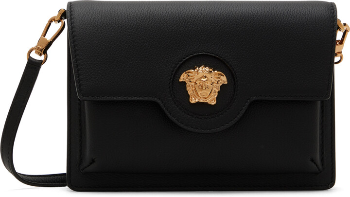 Versace Black 'La Medusa' Bag - ShopStyle