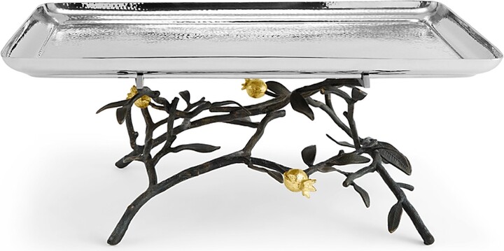 Michael Aram Pomegranate Footed Centerpiece Tray, Large - ShopStyle ...
