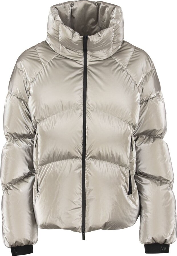 Moncler High Neck Zipped Jacket - ShopStyle