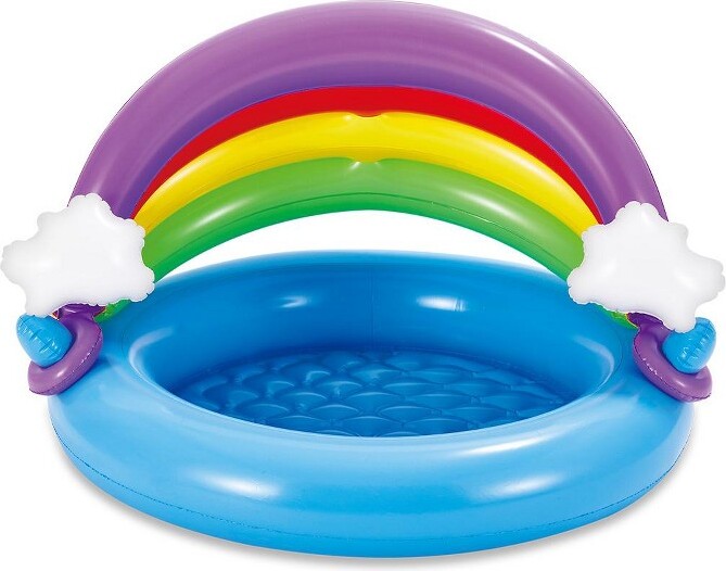 Summer Waves K90457000 Inflatable Blowup Portable Rainbow Baby Shade ...