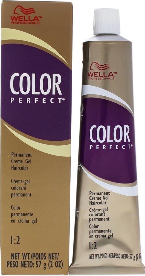 Wella I0086918 Color Perfect Permanent Creme Gel Hair Color for Women ...