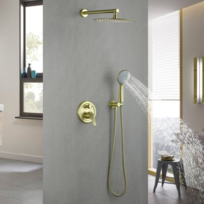KIKO HOME Modern Rain Shower System With Rough-In Valve - ShopStyle ...