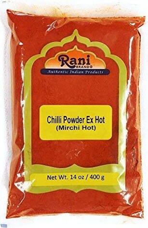 Rani Brand Authentic Indian Foods Extra Hot Chilli Powder (Hot Mirchi ...
