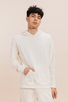 Ocio Mens Classic SoftCore Hoodie In Bone - Brown - ShopStyle