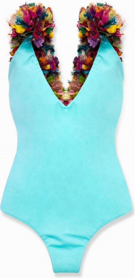 Truffle Bikinis - Trufa Azul Swimsuit - ShopStyle