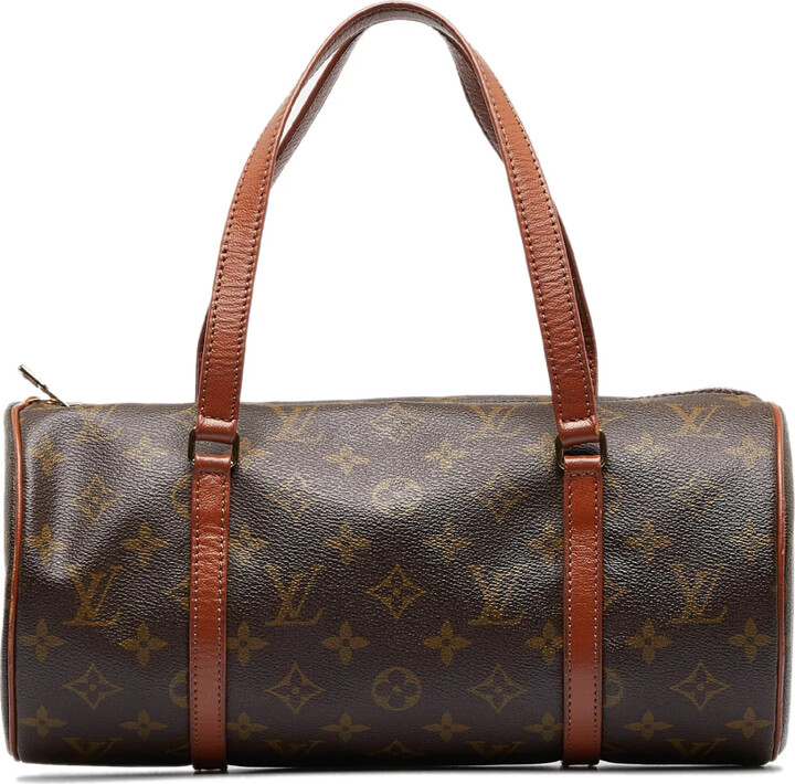 Louis Vuitton Papillon leather handbag - ShopStyle Tote Bags