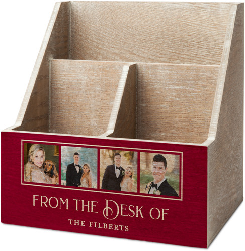 Shutterfly Desk Caddies: Classic From The Desk Of, Red - ShopStyle