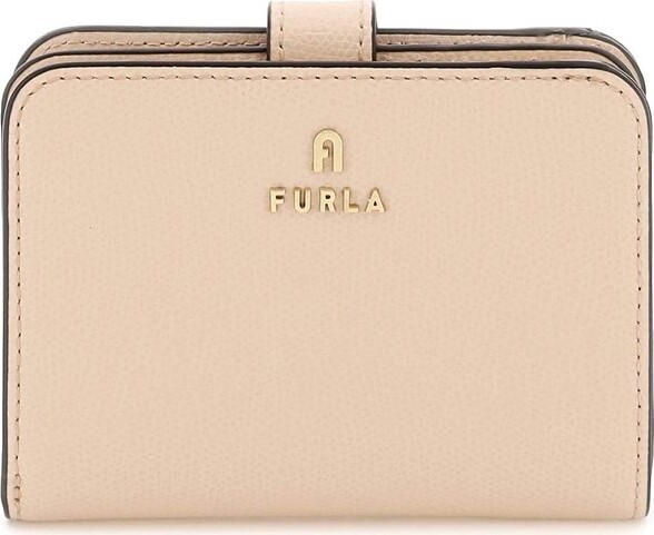 Furla Logo Lettering Compact Wallet - ShopStyle