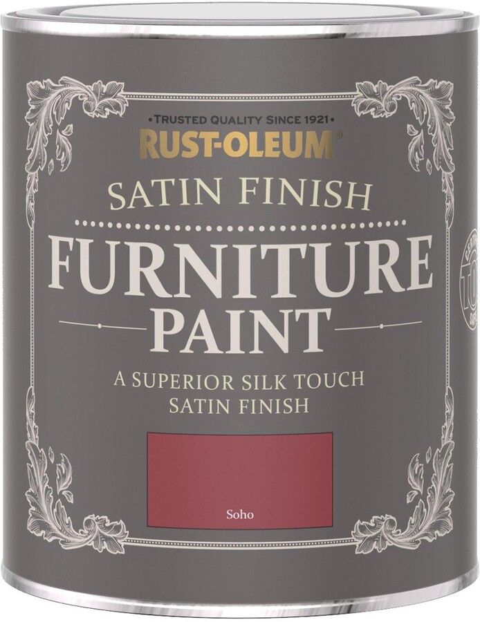 Rust Oleum Rust-Oleum Rust-Oleum Satin Furniture Paint Soho 750Ml ...