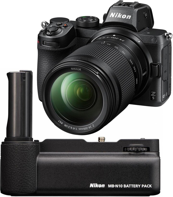 Nikon Z5 Full Frame Mirrorless Camera with Nikkor Z 24-200mm f/4-6.3 Vr ...
