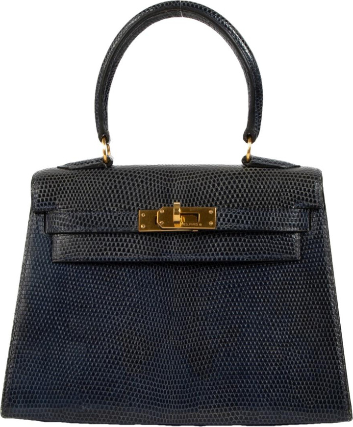 Hermes Kelly Mini lizard mini bag - ShopStyle