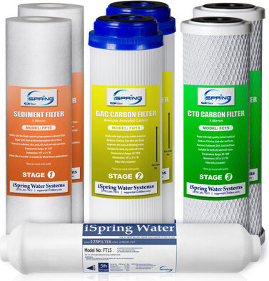 iSpring Water Systems iSpring for Standard 5-Stage Reverse Osmosis RO ...