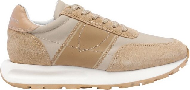 Philippe Model Logo Detailed Lace-Up Sneakers - ShopStyle