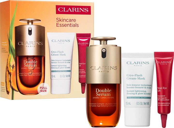 Clarins Anti Aging Skincare Essentials Set - ShopStyle Makeup
