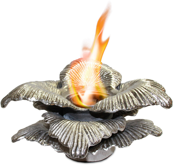 Anywhere Fireplace Anywhere Fireplaces Chatsworth Silver Aluminum ...