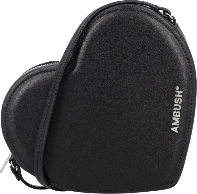 Ambush Heart Logo Plaque Crossbody Bag - ShopStyle