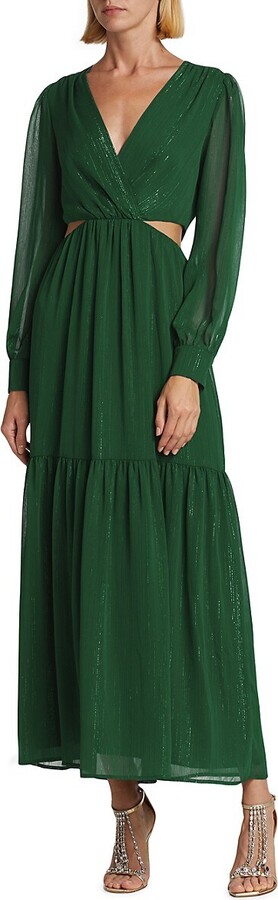 WAYF Rexy Cut-Out Tiered Maxi Dress - ShopStyle