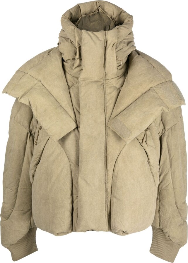 ENTIRE STUDIOS High-Neck Puffer Jacket - ShopStyle