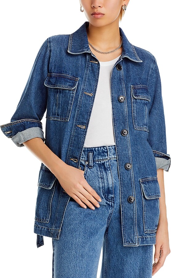 Frame Denim Safari Jacket - ShopStyle