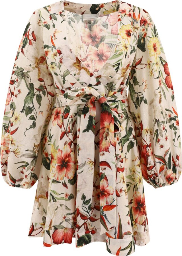 Zimmermann Lexi Wrap" dress - ShopStyle
