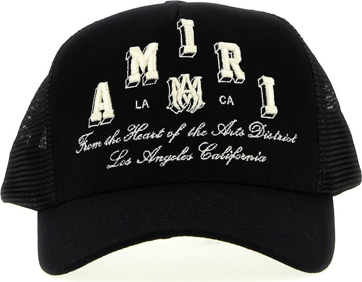 Amiri Logo cap - ShopStyle Hats
