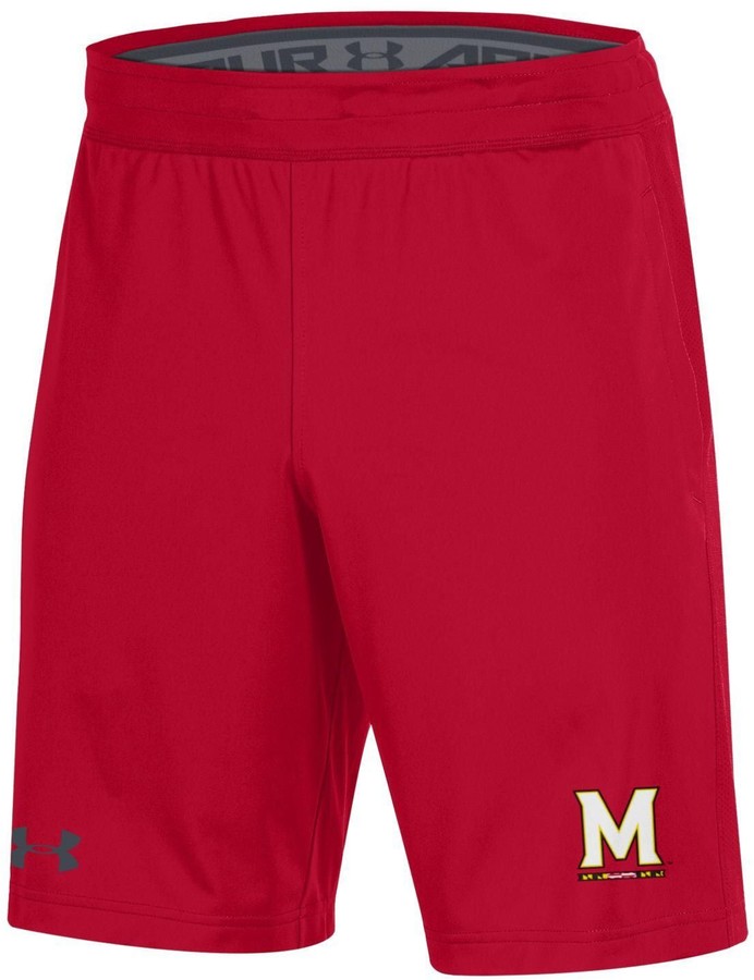 Men's Under Armour Red Maryland Terrapins MK-1 Shorts - ShopStyle