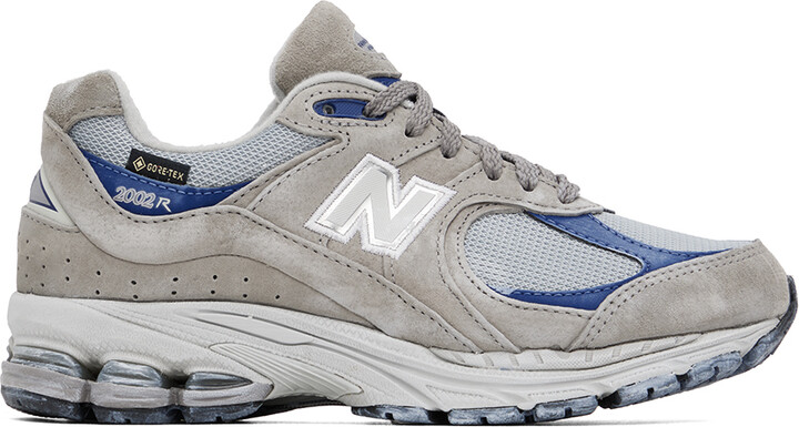 New Balance Gray 2002R Sneakers - ShopStyle
