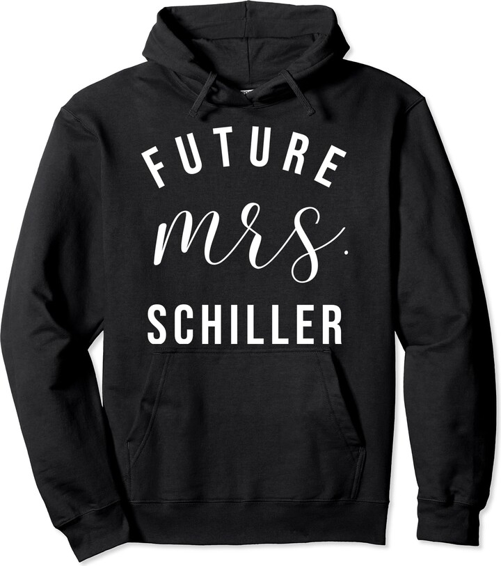 MoreNAMES I Said Yes Future Mrs Customized T Shirt Future Mrs. Schiller I Said Yes Personalized ...