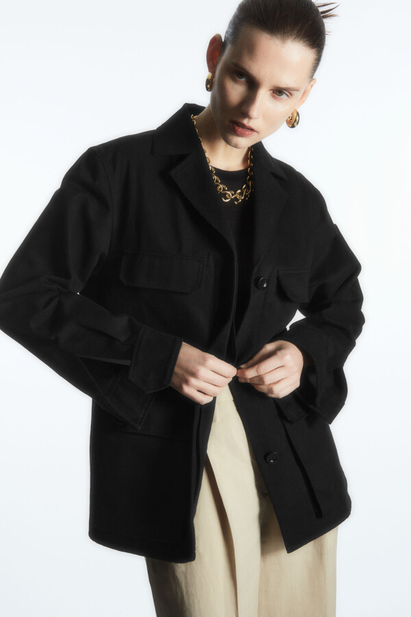 COS Twill Utility Jacket - ShopStyle