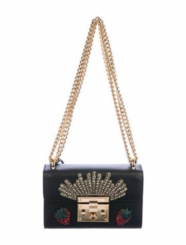 Gucci Small Padlock Shoulder Bag Black - ShopStyle