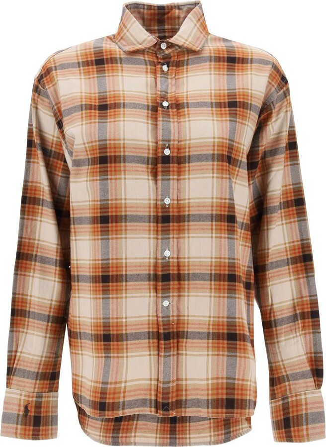 Polo Ralph Lauren check flannel shirt - ShopStyle