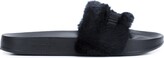 FENTY PUMA by Rihanna x Fenty Leadcat faux-fur slides - ShopStyle Sandals