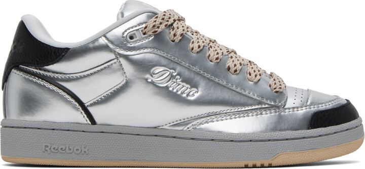 Dime Silver Reebok Classics Edition Club C Bulc Sneakers - ShopStyle ...