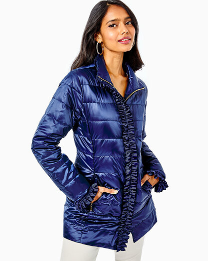 Lilly Pulitzer Doria Puffer Jacket - ShopStyle