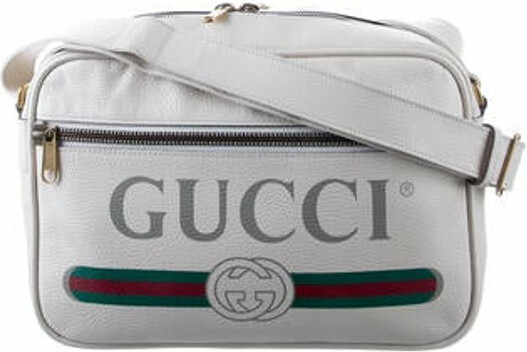 Gucci Logo Messenger Bag - ShopStyle