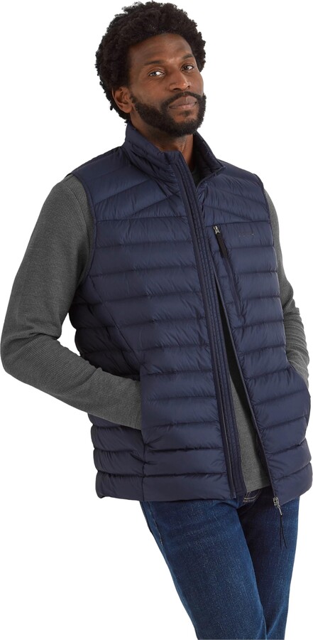 TOG24 North Mens RDS Certified Down Gilet Ultra Warm 90% Duck Down Insulated Bodywarmer With ...