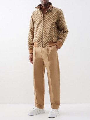 Gucci GG jacquard cotton jacket - ShopStyle