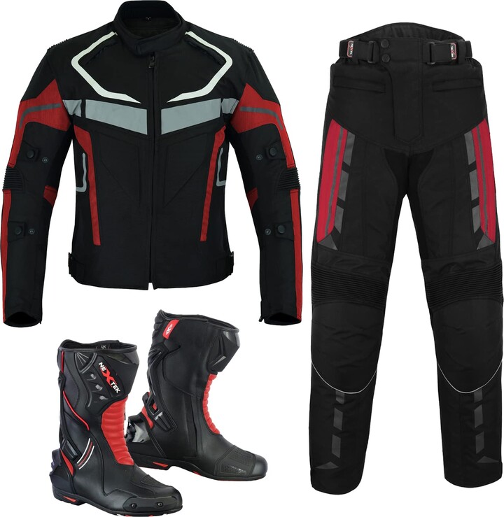 Profirst Global Motorcycle Suit Waterproof Motorbike Jacket for Mens CE ...