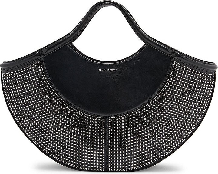 Alexander McQueen The Cove Leather Bag - ShopStyle