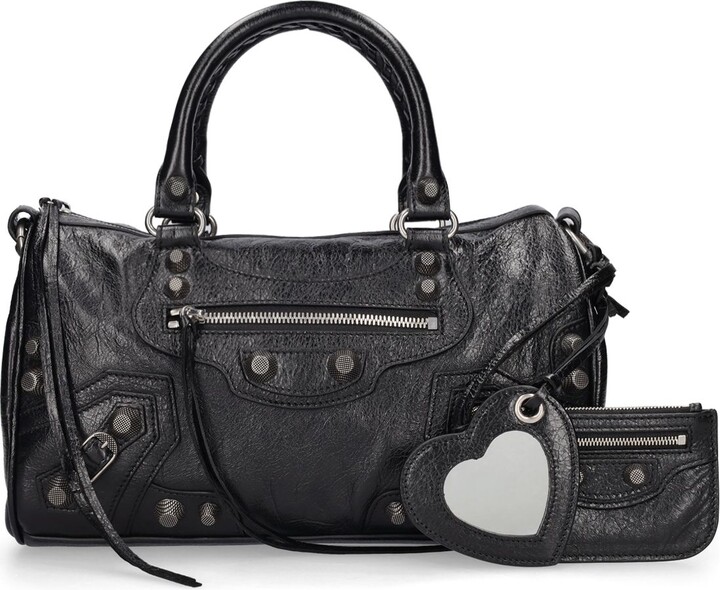 Balenciaga Medium Le Cagole leather duffle bag - ShopStyle