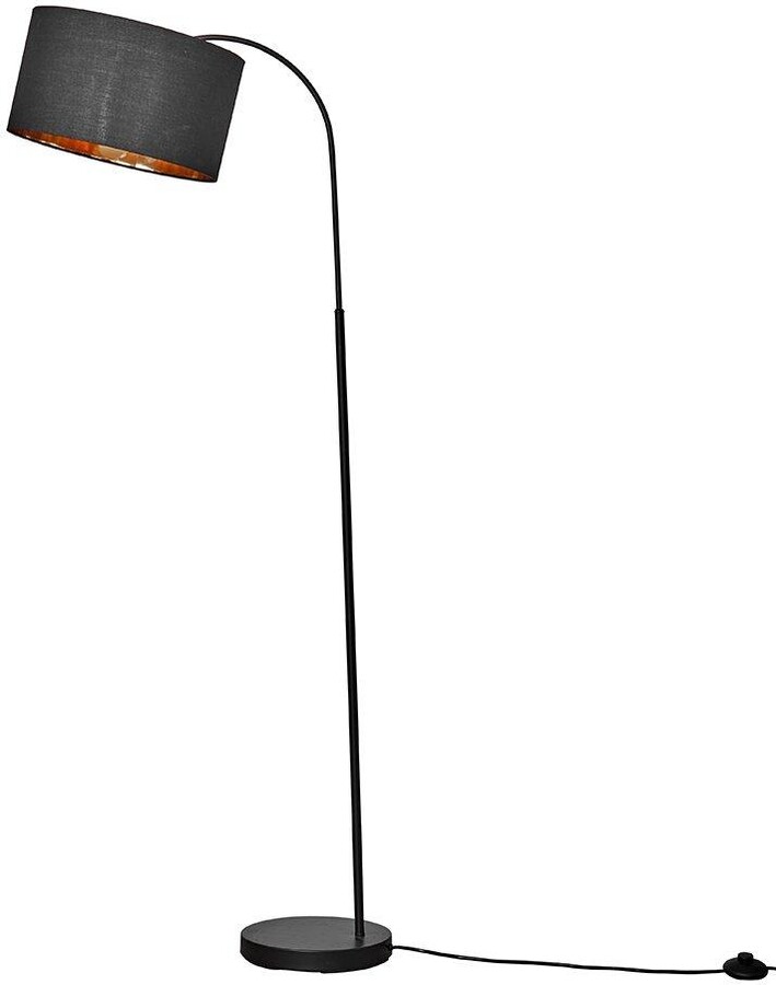 ValueLights Curva Black Floor Lamp Base - ShopStyle