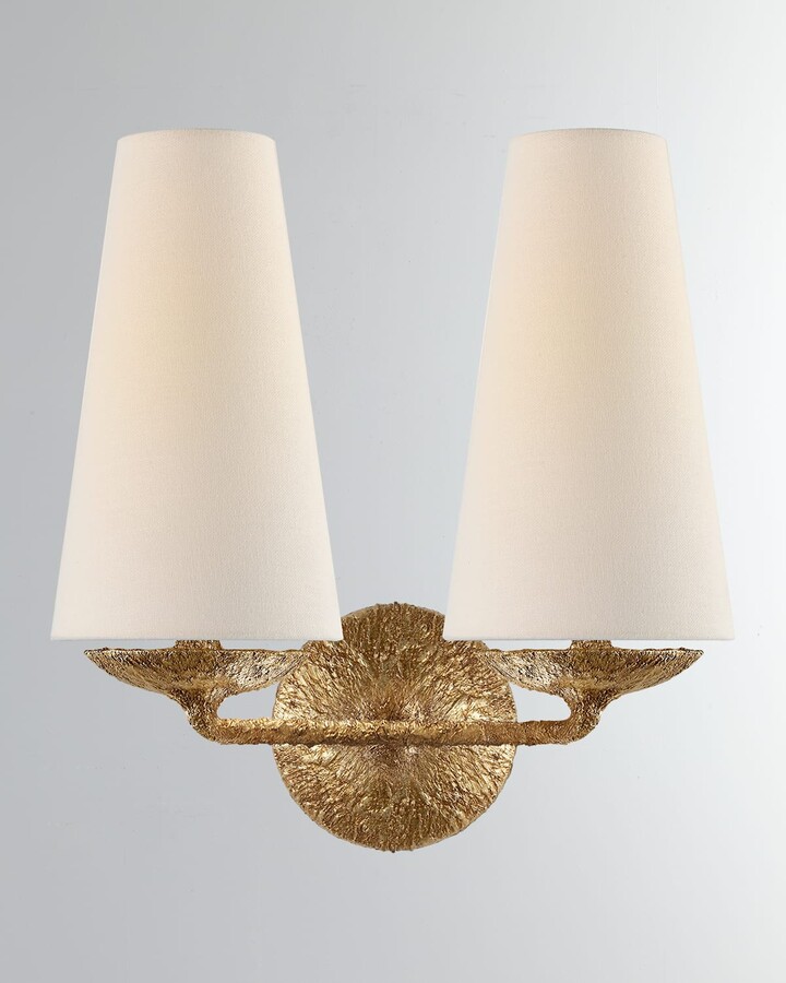 Visual Comfort Signature Fontaine Double Sconce By AERIN - ShopStyle ...
