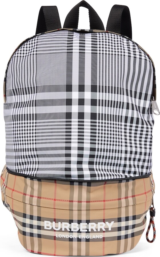 Burberry Children Vintage Check convertible backpack - ShopStyle Girls ...