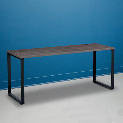 Interion Open Plan Office Desk, Gray Top With Black Legs - ShopStyle