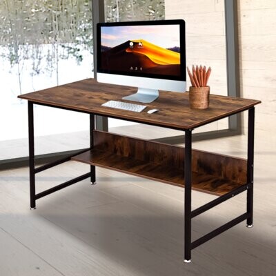 Inbox Zero Plain Personal Work Station Reversible Desk - ShopStyle
