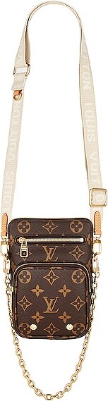 Louis Vuitton Utility Shoulder Bag in Brown - ShopStyle