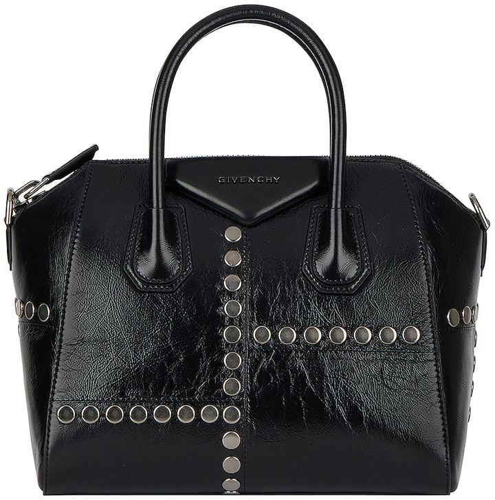 Givenchy Small Stud Antigona Bag in Black | FWRD - ShopStyle