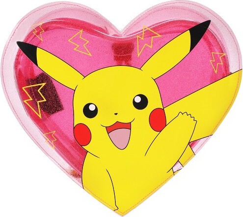 Pokemon Pikachu 10.5" Heart-Shaped Clear Pink Backpack - ShopStyle