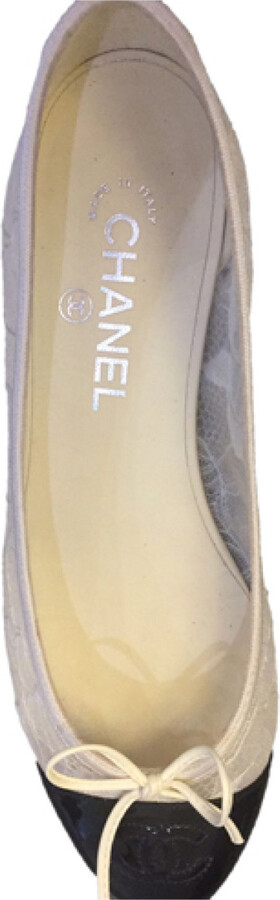 Chanel Leather ballet flats - ShopStyle