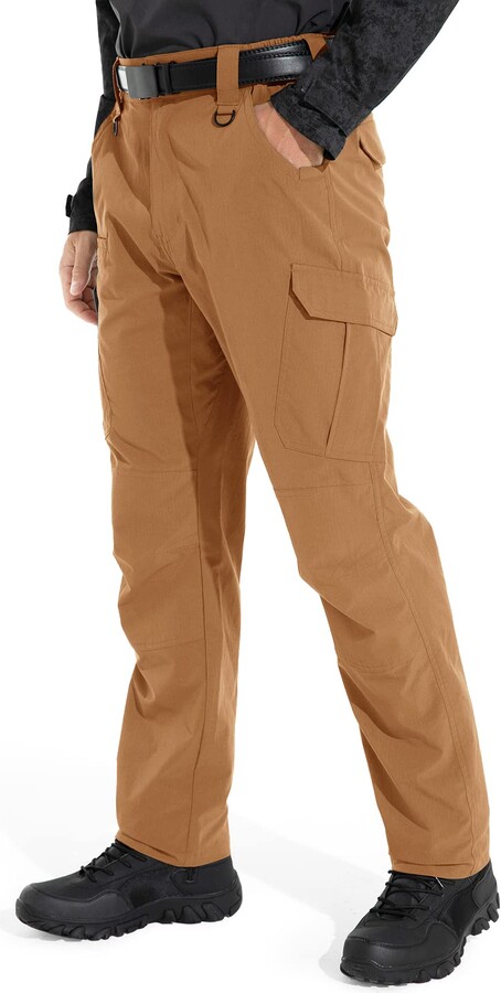 KFUBUO Men's Lightweight Ripstop Tactical Cargo Pants - ShopStyle ...